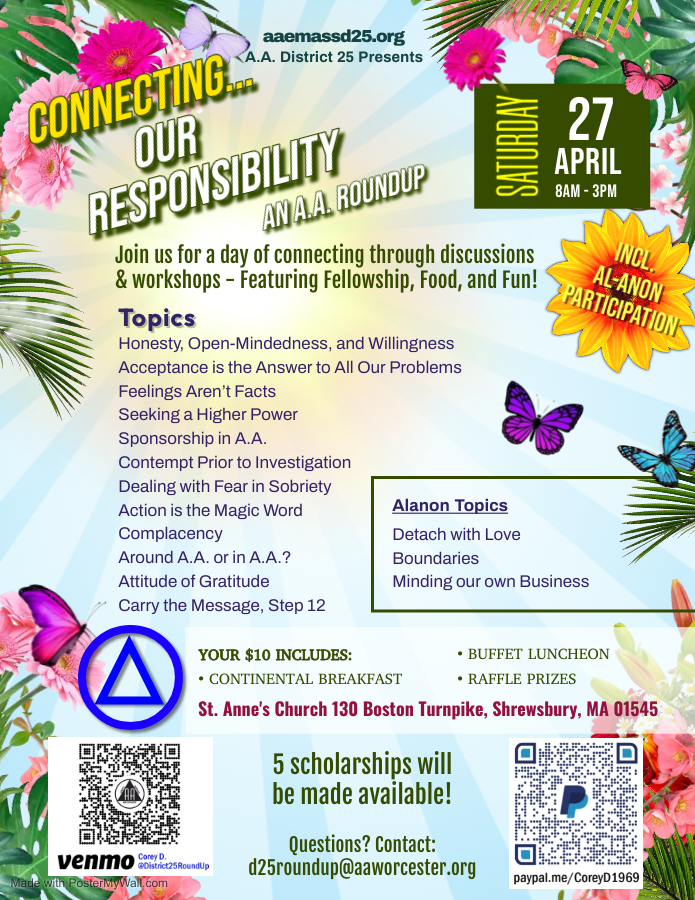 Worcester Area Intergroup of Central & Metro West Massachusetts